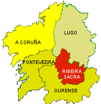 Ribeira Sacra: SITUACIÓN